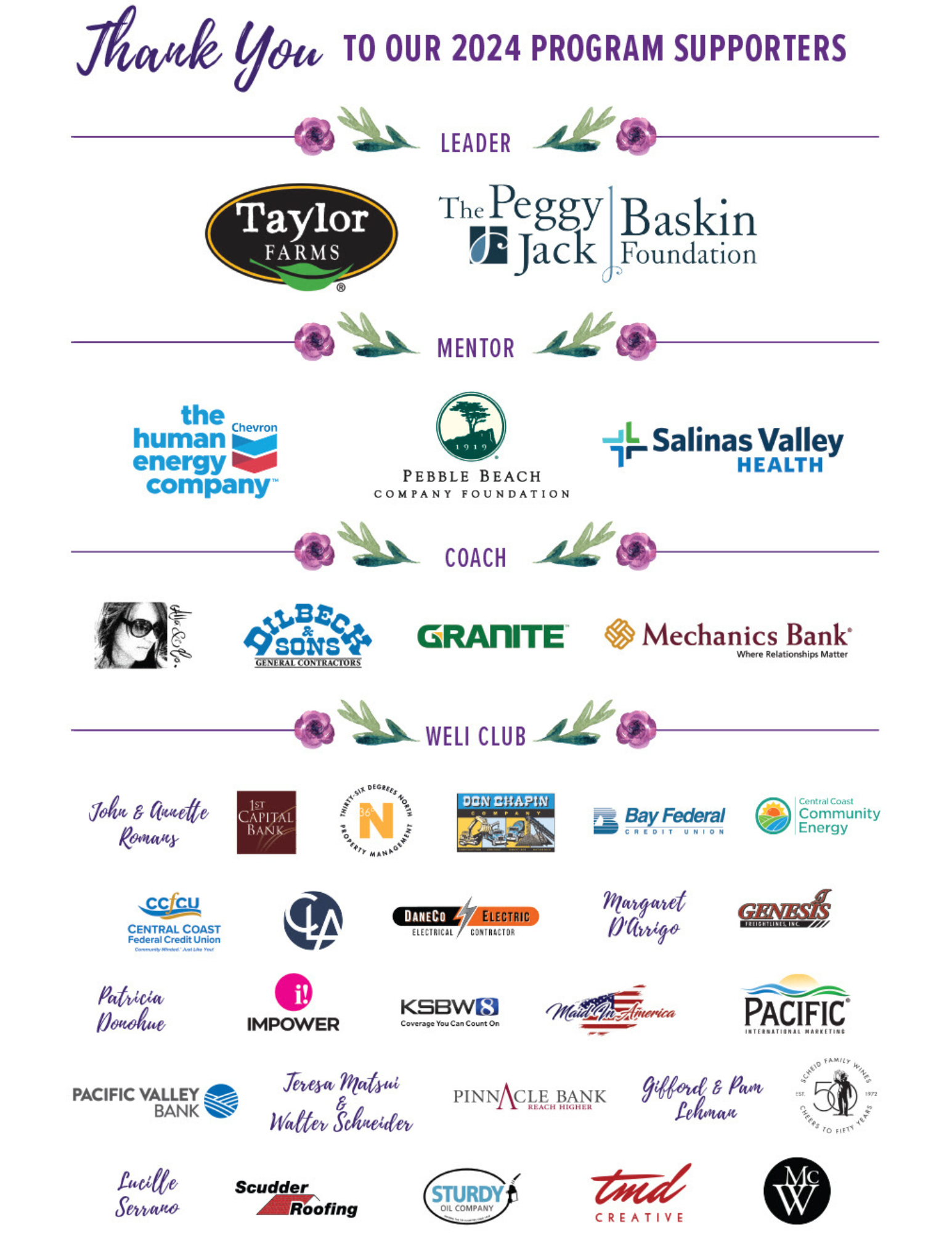 WELI Soirée | Hartnell Foundation